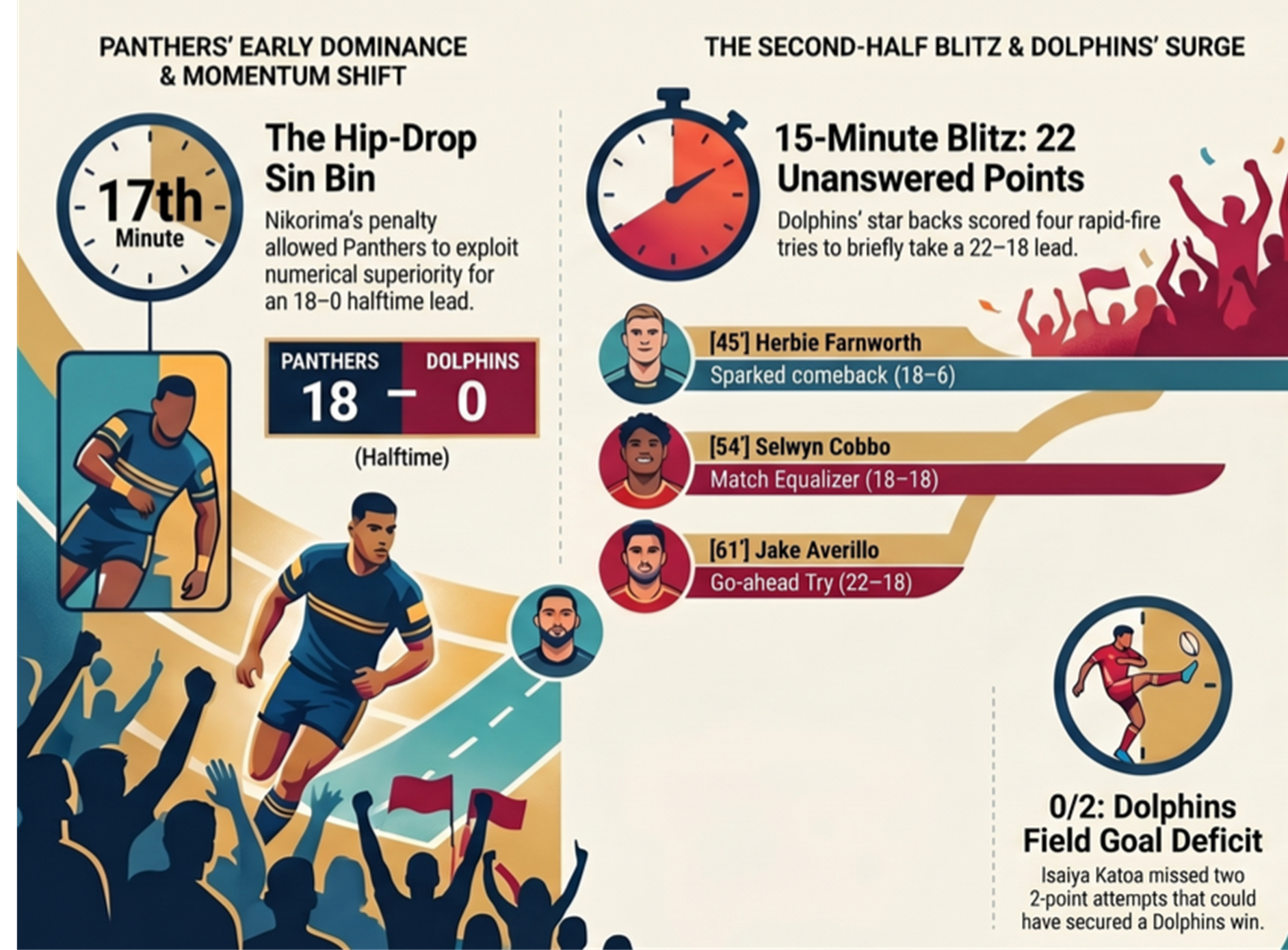 Darwin Drama: The 85-Minute Dolphins vs Panthers Epic That Defined the ...
